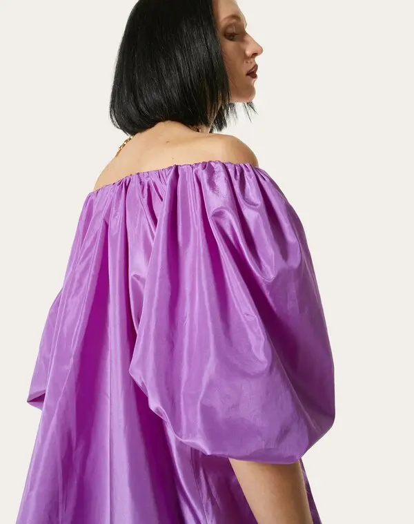 Valentino Garavani Washed Taffeta Top