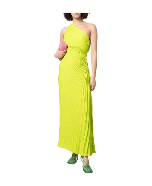 Valentino Garavani One-shoulder Silk Gown