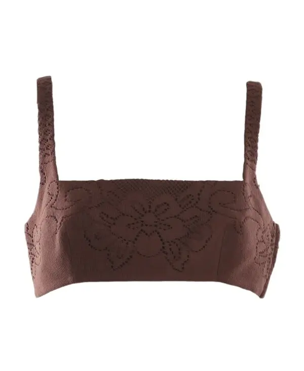 Valentino Garavani Lace Short Sling - Red