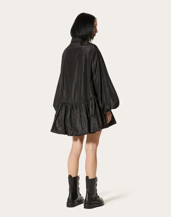 Valentino Garavani Long-sleeved Mini Shirt Dress