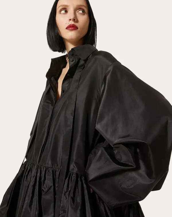 Valentino Garavani Long-sleeved Mini Shirt Dress