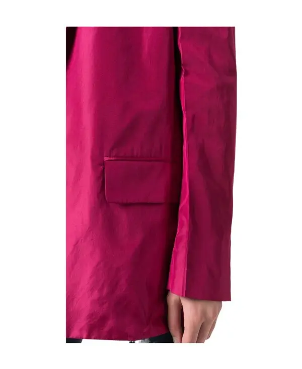 Valentino Garavani Crinkled-effect Single-breasted Blazer