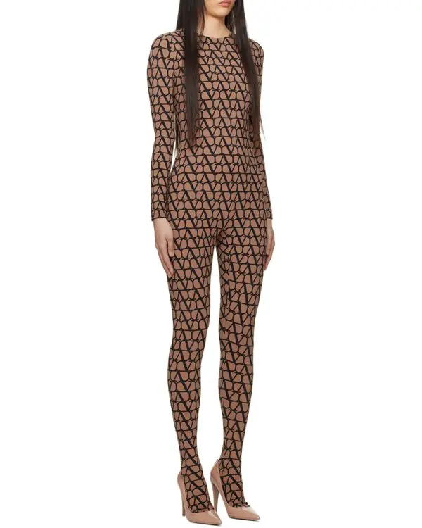 Valentino Garavani Logo-print Jumpsuit