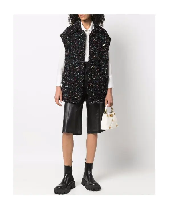 Valentino Garavani Speckled Button-up Jacket