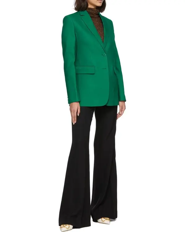 Valentino Garavani Single Breasted Long Sleeved Blazer