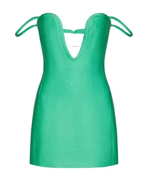 Valentino Garavani Dropped Shoulder Mini Dress