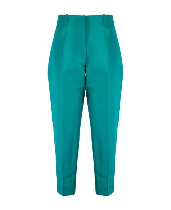 Valentino Garavani Tapered Silk Trousers