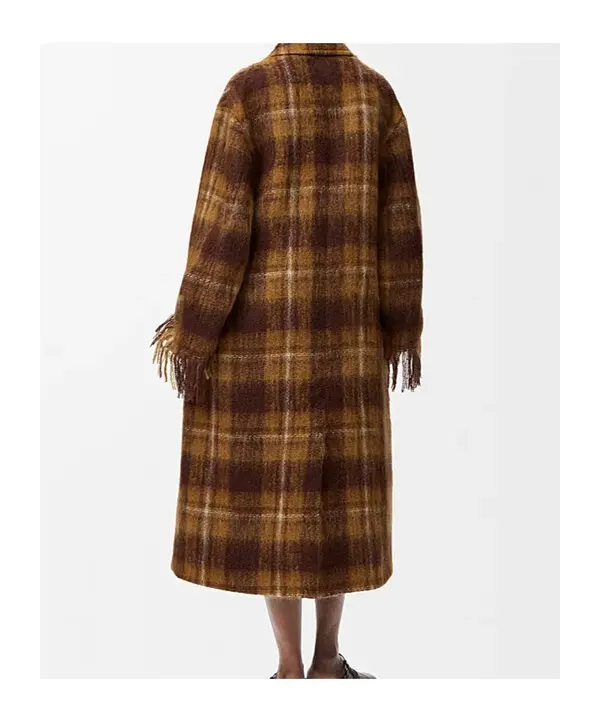 Loewe Check Patterned Coat