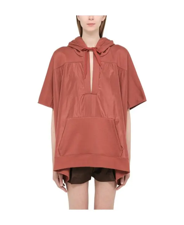 Valentino Garavani Logo Letters Hooded Cloak