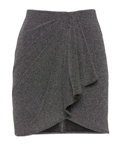 Isabel Marant Étoile Bergen Lurex Mini Skirt - Black