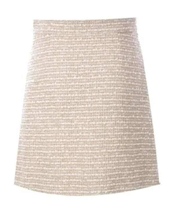 Valentino Garavani Tweed Mini Skirt
