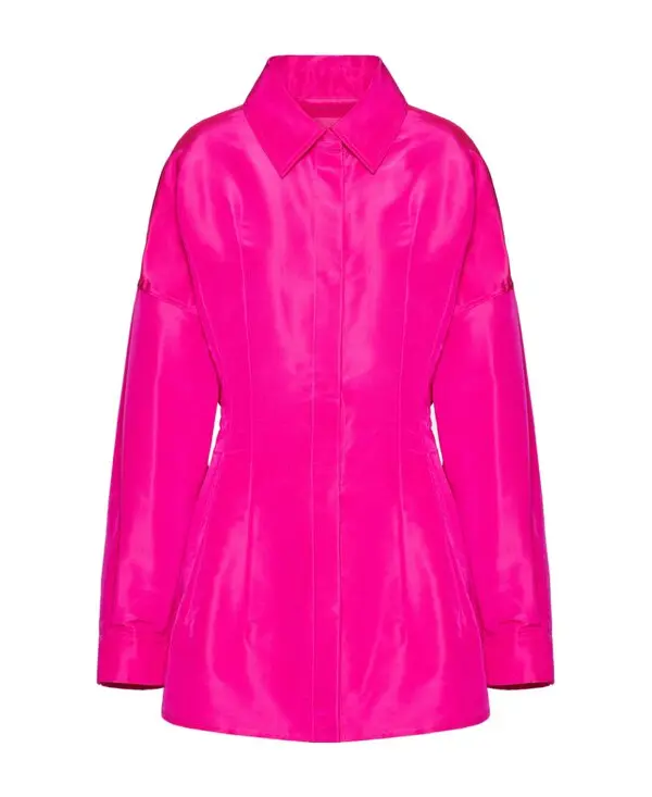 Valentino Garavani Faille Long-sleeved Pea Coat