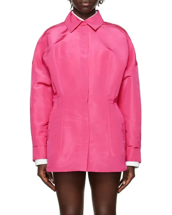 Valentino Garavani Faille Long-sleeved Pea Coat