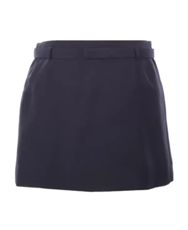 Valentino Garavani Logo-plaque Mini Skirt