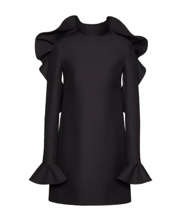 Valentino Garavani Ruffled-detail Mini Dress