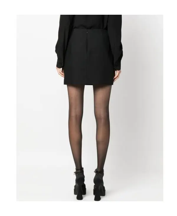 Valentino Garavani Bow Detailed Mini Skirt