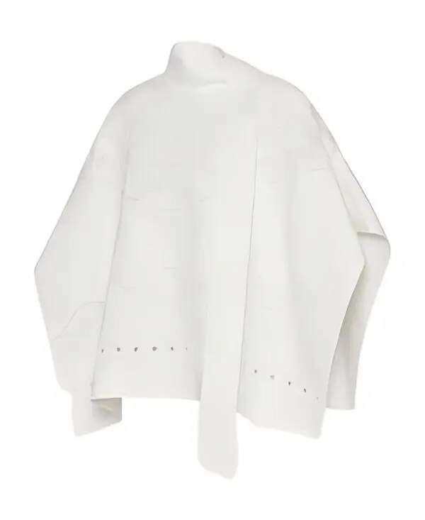 Valentino Garavani Short Patterned Embroidered Cloak