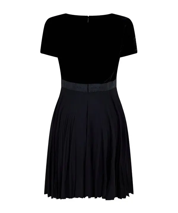 Gucci Vneck Paneled Mini Dress