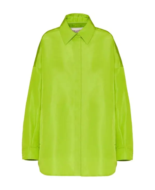 Valentino Garavani Oversized Silk Shirt