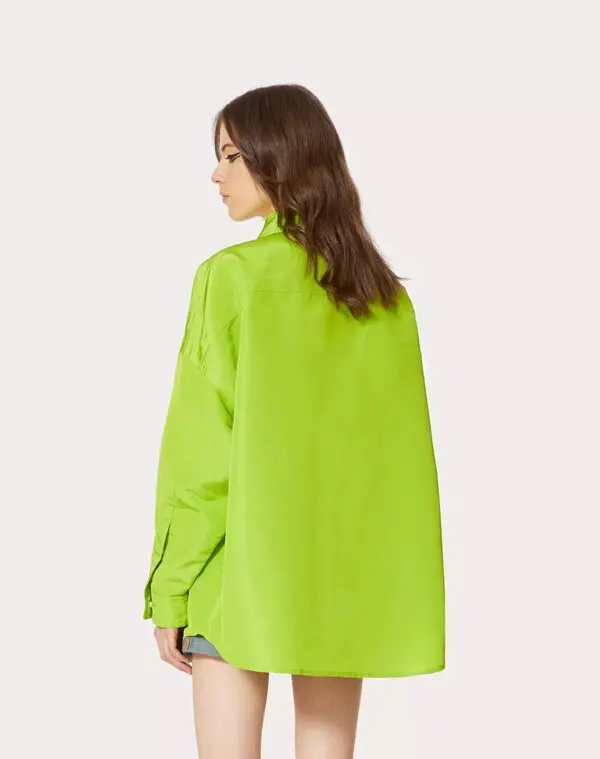 Valentino Garavani Oversized Silk Shirt