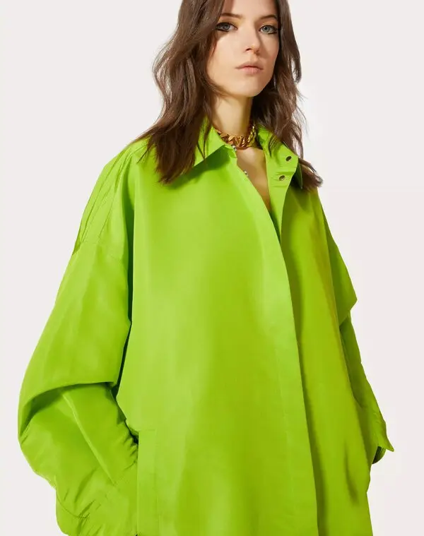 Valentino Garavani Oversized Silk Shirt
