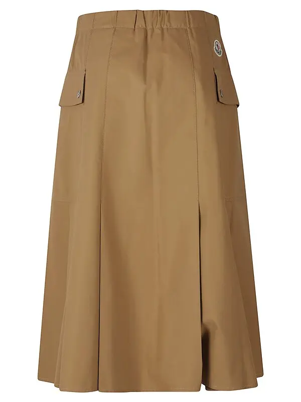 Moncler Elastic-waist Skirt