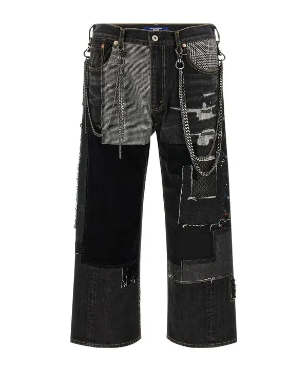 Junya Watanabe Patchwork Wide-leg Jeans