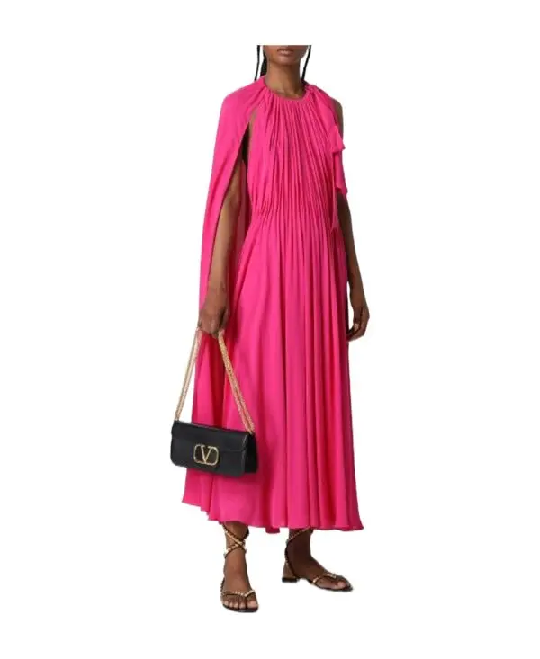 Valentino Garavani Pleated Dress