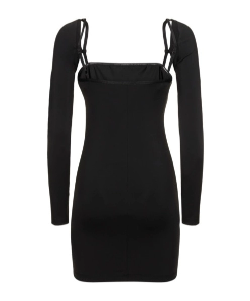 Alexander Wang Logo Shoulder Strap Dress