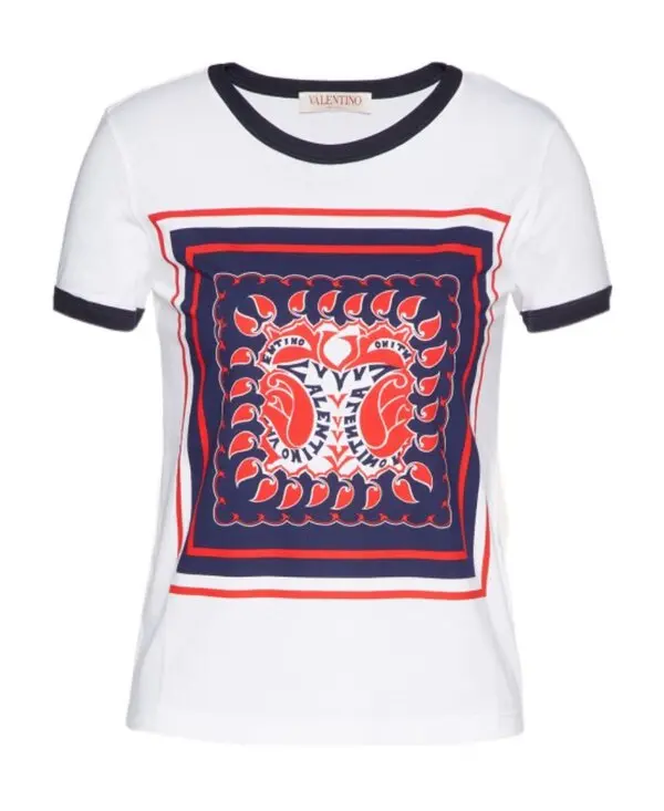 Valentino Garavani Logo Round-neck T-shirt