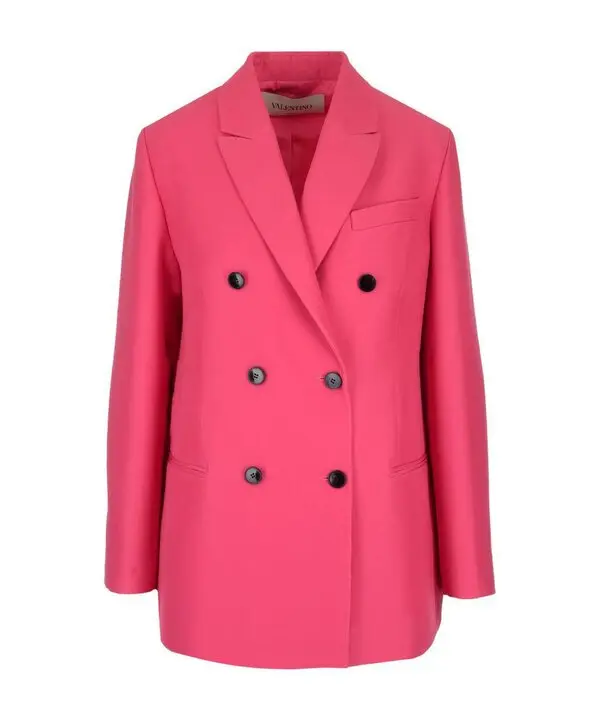 Valentino Garavani Double Breasted Tailored Blazer