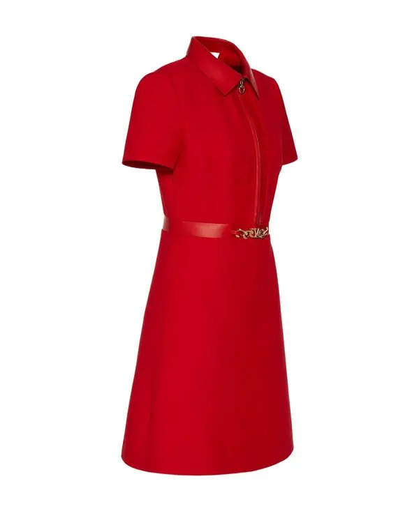 Valentino Garavani Vlogo Chain Panelled Dress