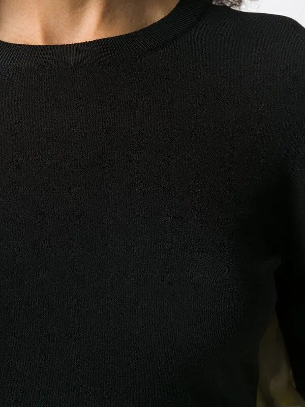Valentino Garavani Frill Sleeve Jumper