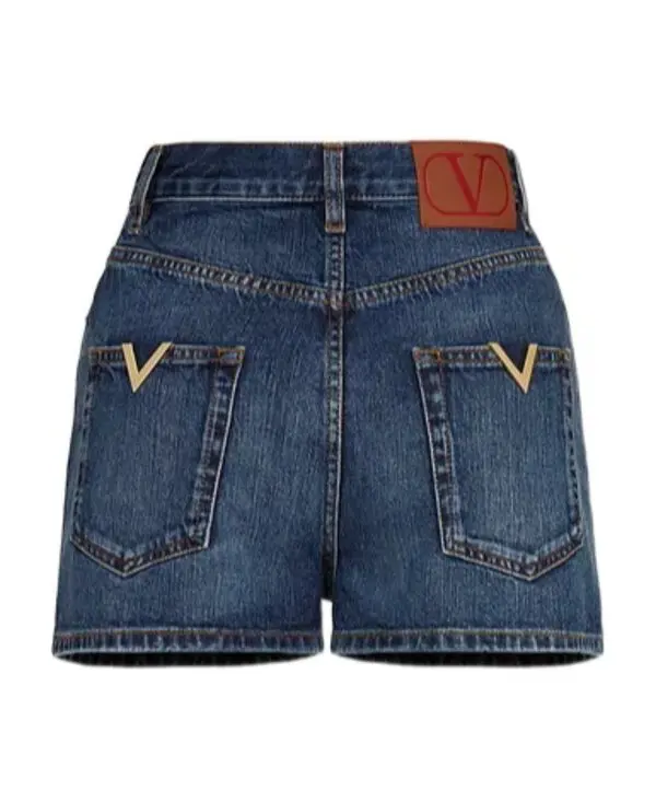 Valentino Garavani Denim Shorts