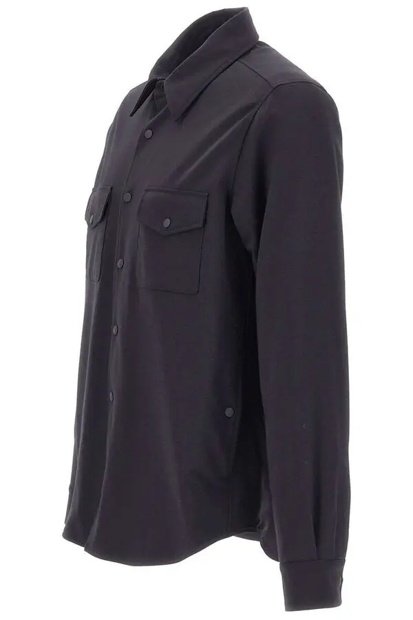Aspesi Snap-front Overshirt Jacket