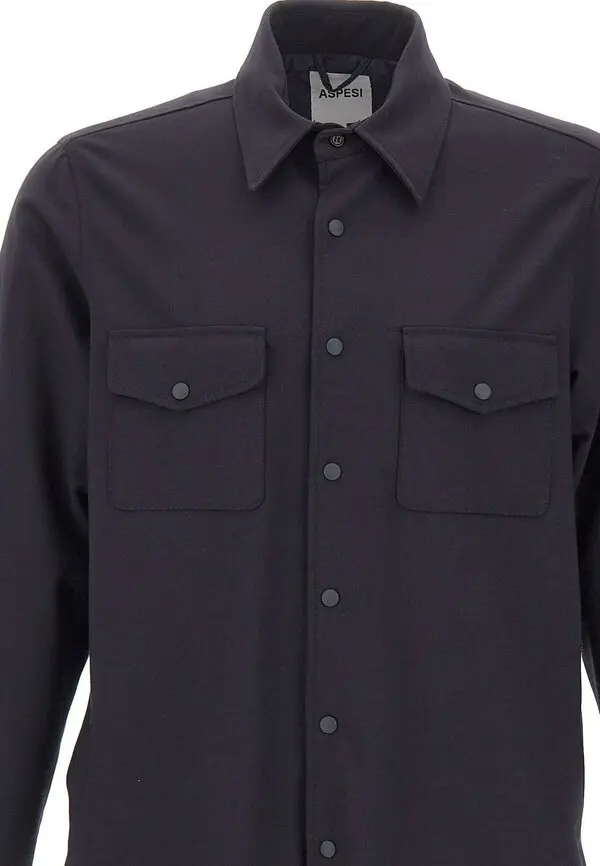 Aspesi Snap-front Overshirt Jacket