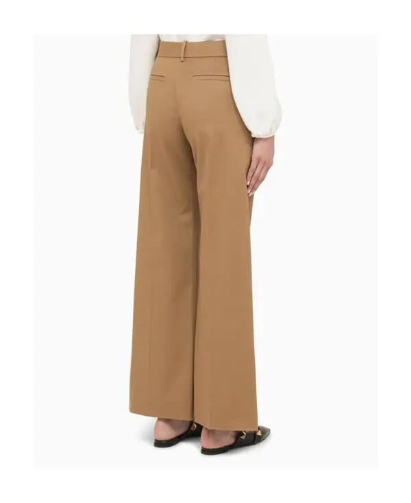 Valentino Garavani High-waisted Wide-leg Trousers