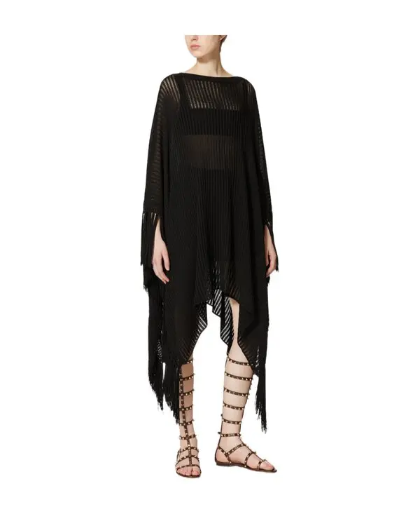 Valentino Garavani Boat-neck Poncho