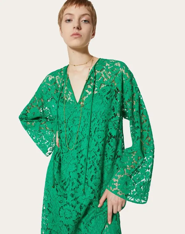 Valentino Garavani Lace Detail Dress