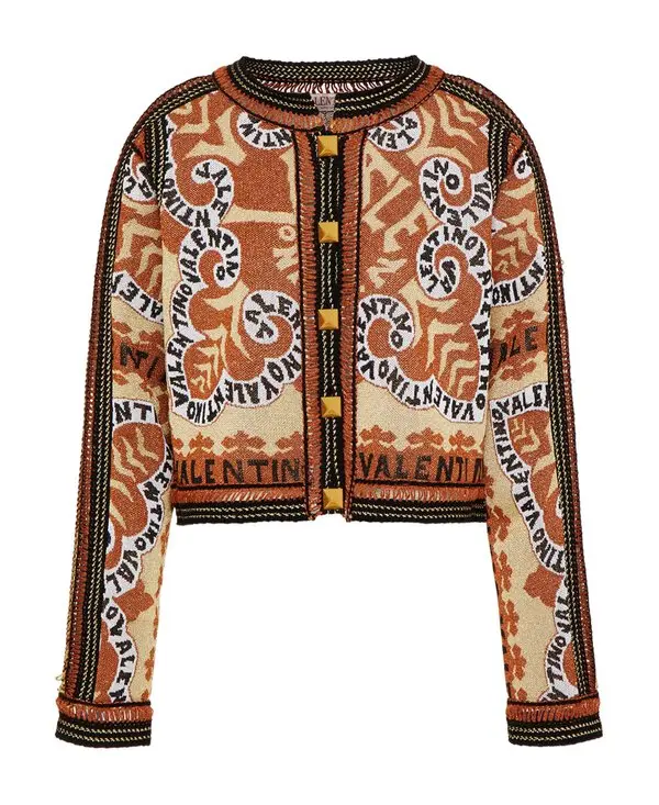 Valentino Garavani Long-sleeved Casual Jacket - Brown