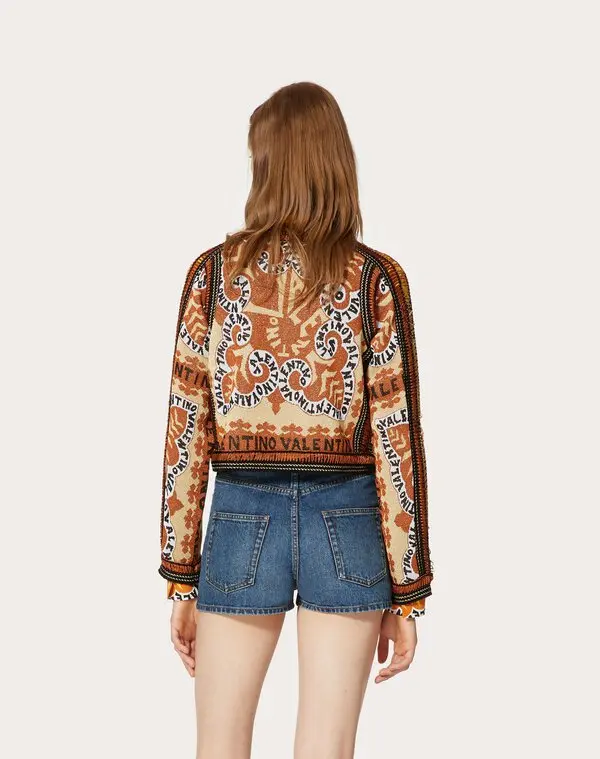 Valentino Garavani Long-sleeved Casual Jacket