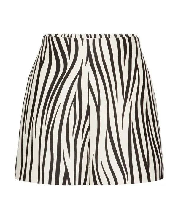 Valentino Garavani Zebra-print Shorts