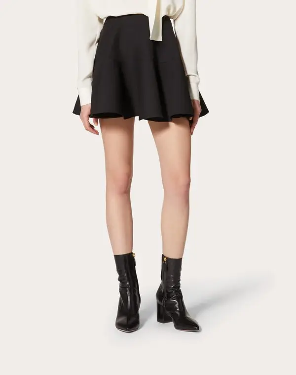 Valentino Garavani Flared A-line Mini Skirt