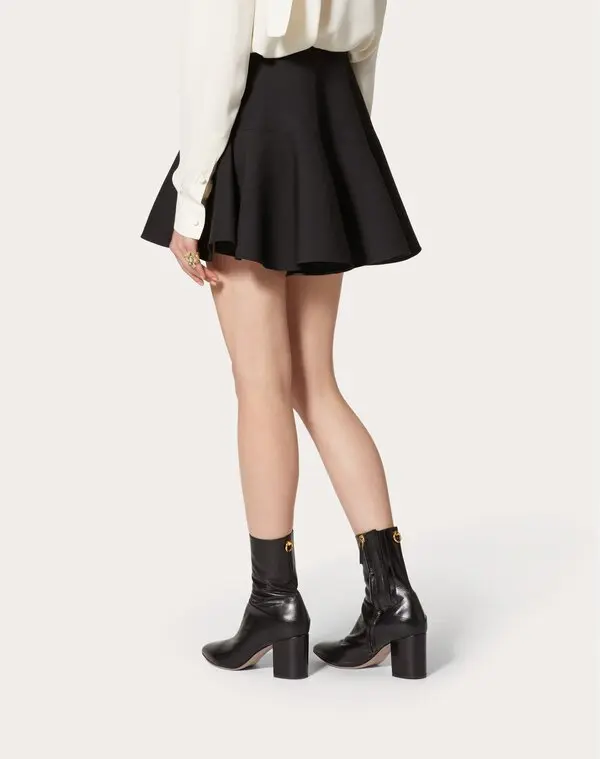 Valentino Garavani Flared A-line Mini Skirt