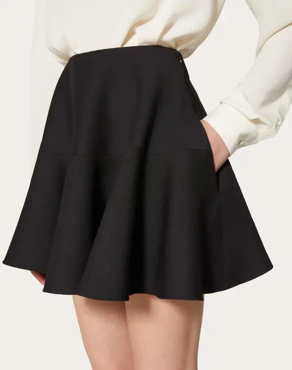Valentino Garavani Flared A-line Mini Skirt