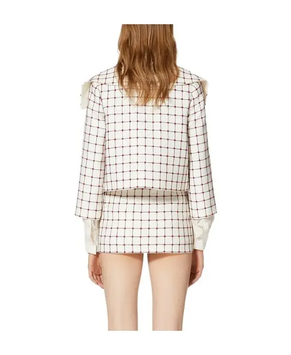 Valentino Garavani Geometric Bead Casual Jacket