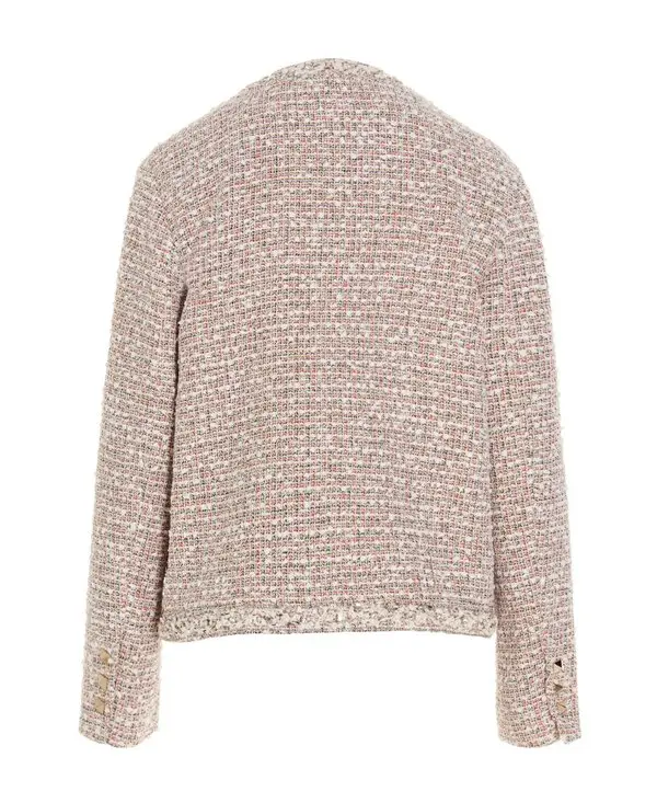 Valentino Garavani Single-breasted Tweed Jacket