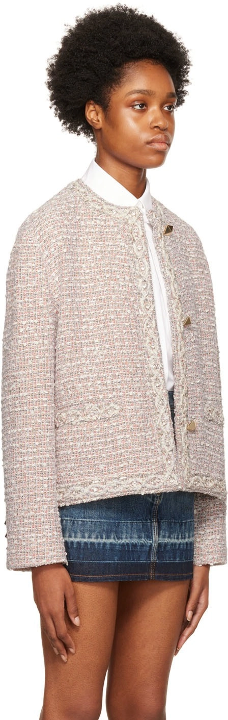 Valentino Garavani Single-breasted Tweed Jacket