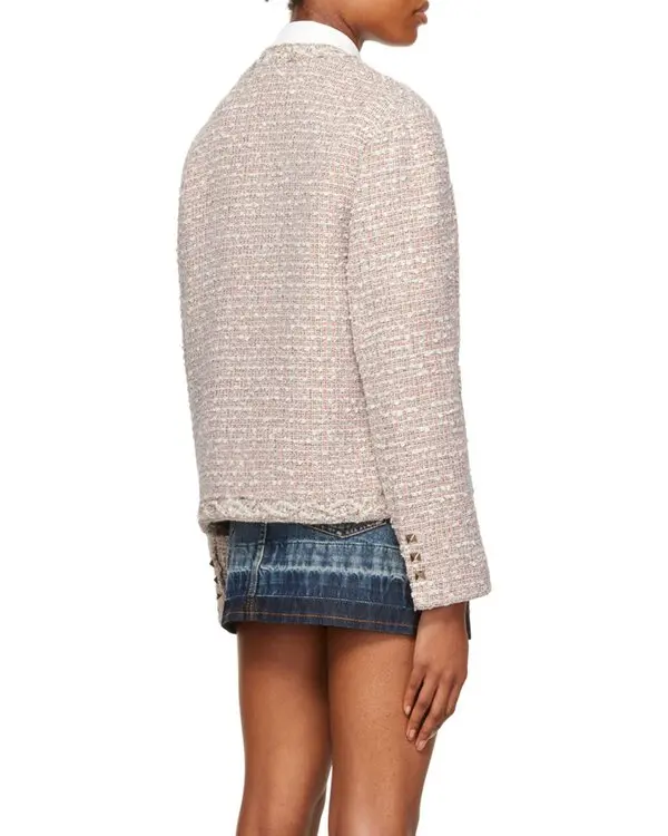 Valentino Garavani Single-breasted Tweed Jacket