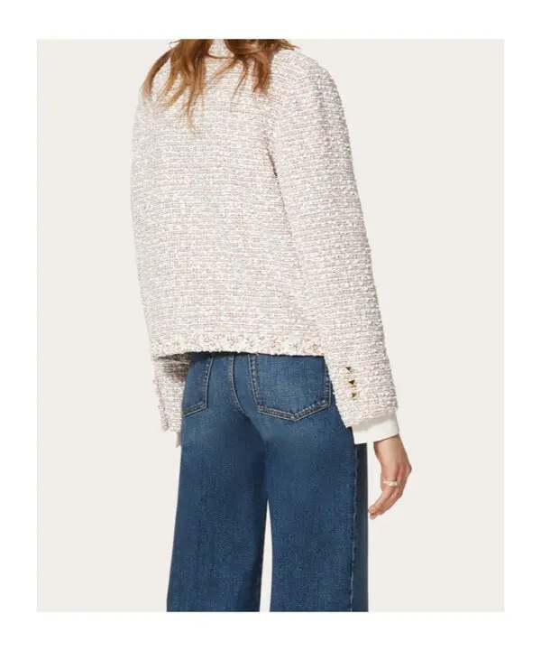 Valentino Garavani Single-breasted Tweed Jacket